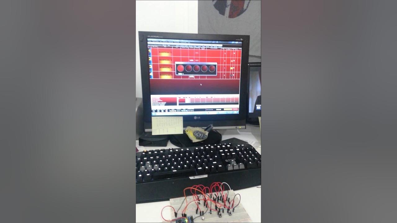 Pc Lap Counter control con arduino oxigen - YouTube