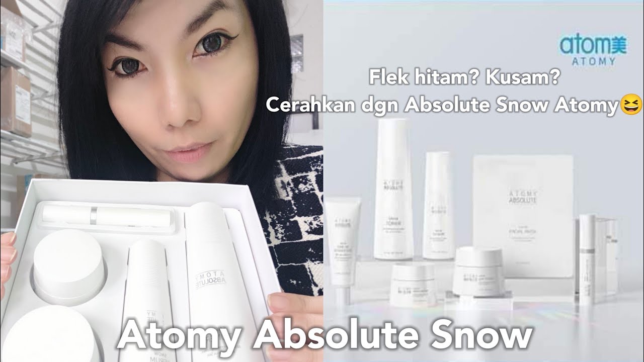 Speechless 😆 Luar biasa glowing and cerah hasil skincare terbaru Atomy,Atomy absolute snow ️🌨️ ...