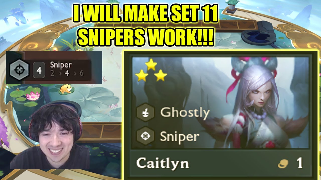 Snipers have always been my favourite comp in TFT. In Set 11, I will ...