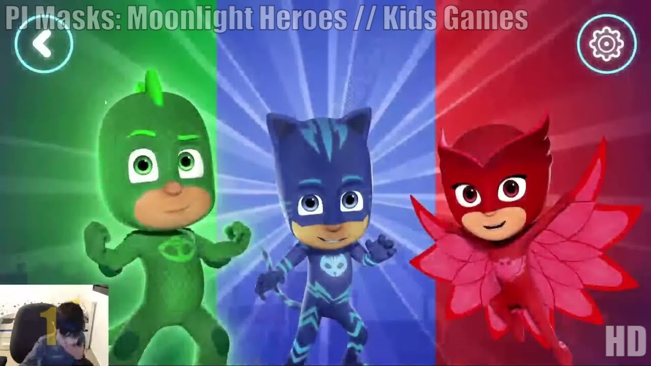 PJ Masks: Moonlight Heroes // Kids Games // 1️⃣ - YouTube