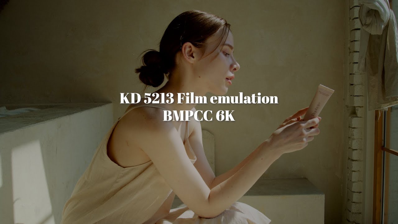 브랜드필름 홍보영상 BMPCC 6K KD 5213 FILM EMULATION - YouTube