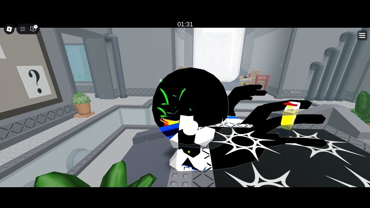 Silly shenanigans with a evil scary ball stuck in the lobby - YouTube