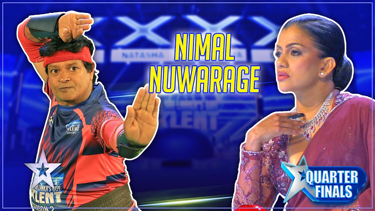 බඩයි වැඩයි දෙකම තියෙන සුපිරි සැන්ඩෝ | Nimal Nuwarage | Sri Lanka's Got ...