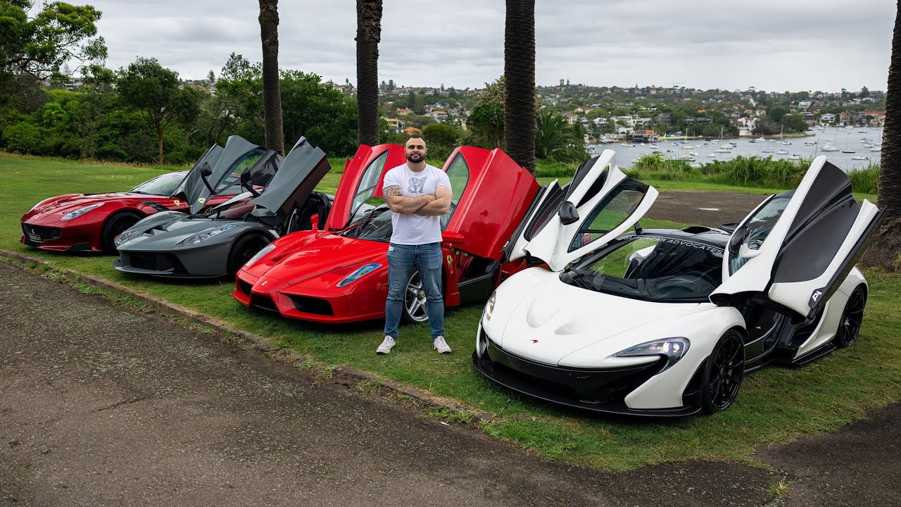 Australia's Most Expensive Car line up + REV-OFF ft McLaren, Ferrari ...