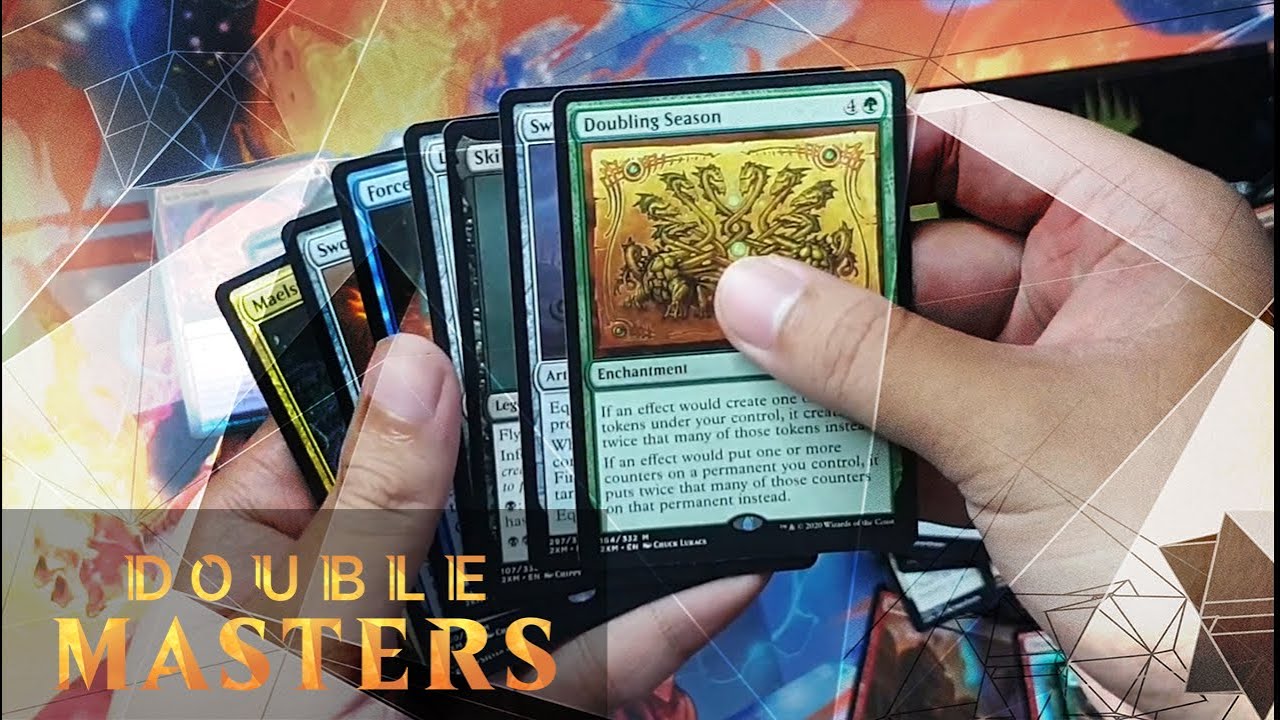 8 MYTHICS!!! in Double Masters Draft Booster Box - YouTube