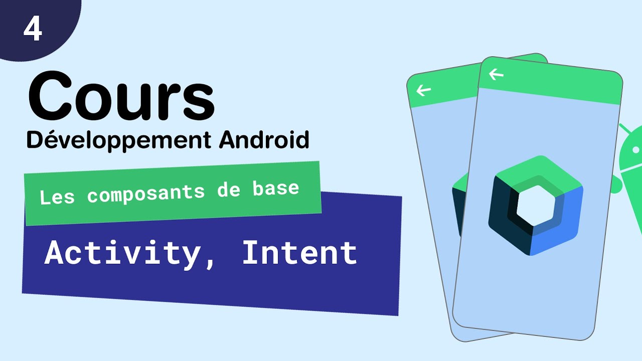 Cours Développement Android #4 - Les composants de base : Activité ...
