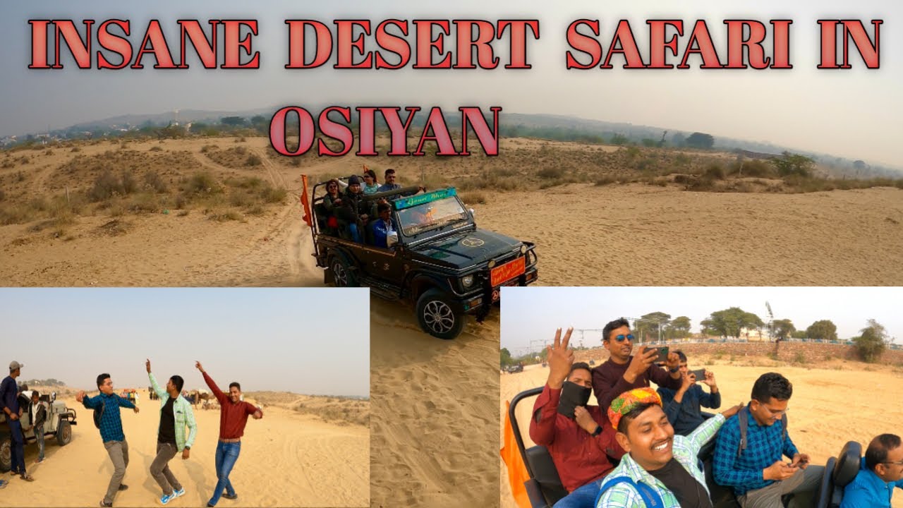 Insane desert safari in OSIYAN | OSIYAN sand dunes| CAMEL safari in ...