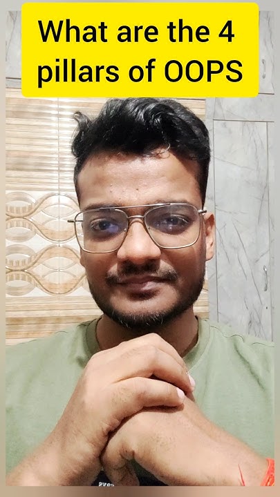 4 pillars of OOPS #study #java #javascript ##interview #basic #trending #ytshortvideo # ...