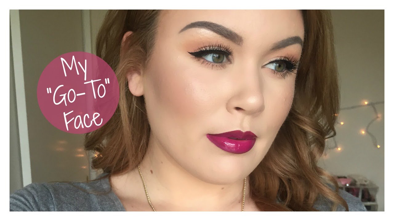 My "Go-To" Makeup Look - YouTube