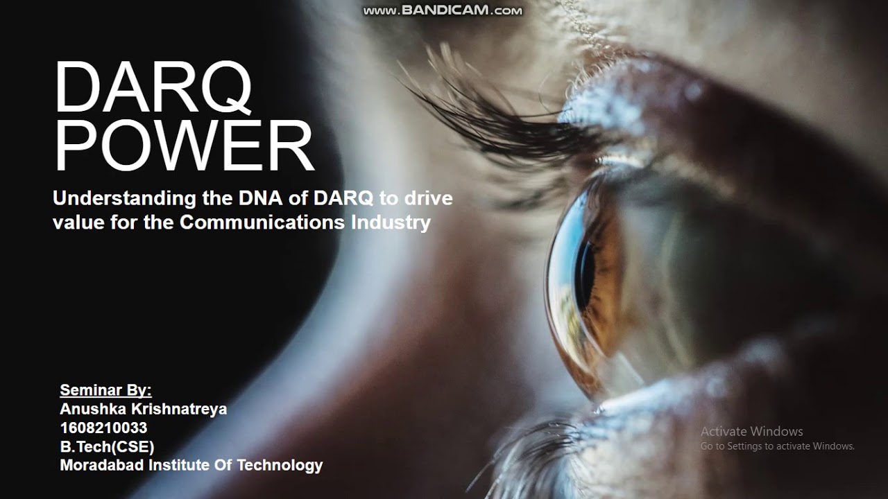 DARQ TECHNOLOGY - YouTube