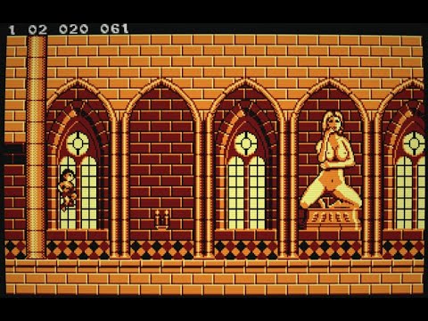Mighty Castle Adventure [ wip ] - Amstrad CPC - Short gameplay - YouTube