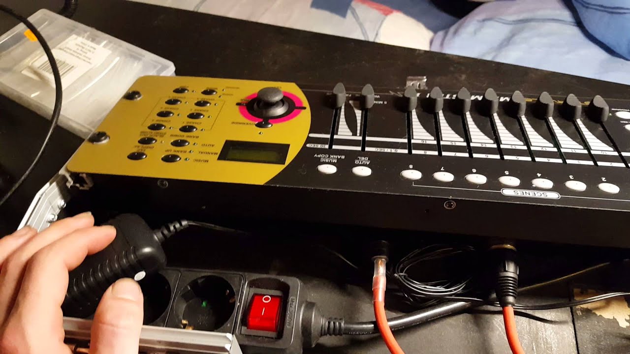 DMX-CONTROLLER Case Umbau - YouTube