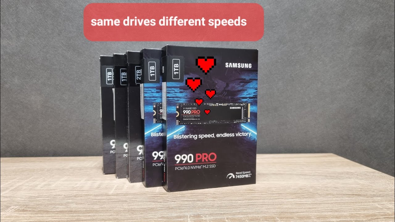 Samsung 990 Pro benchmarking test - YouTube