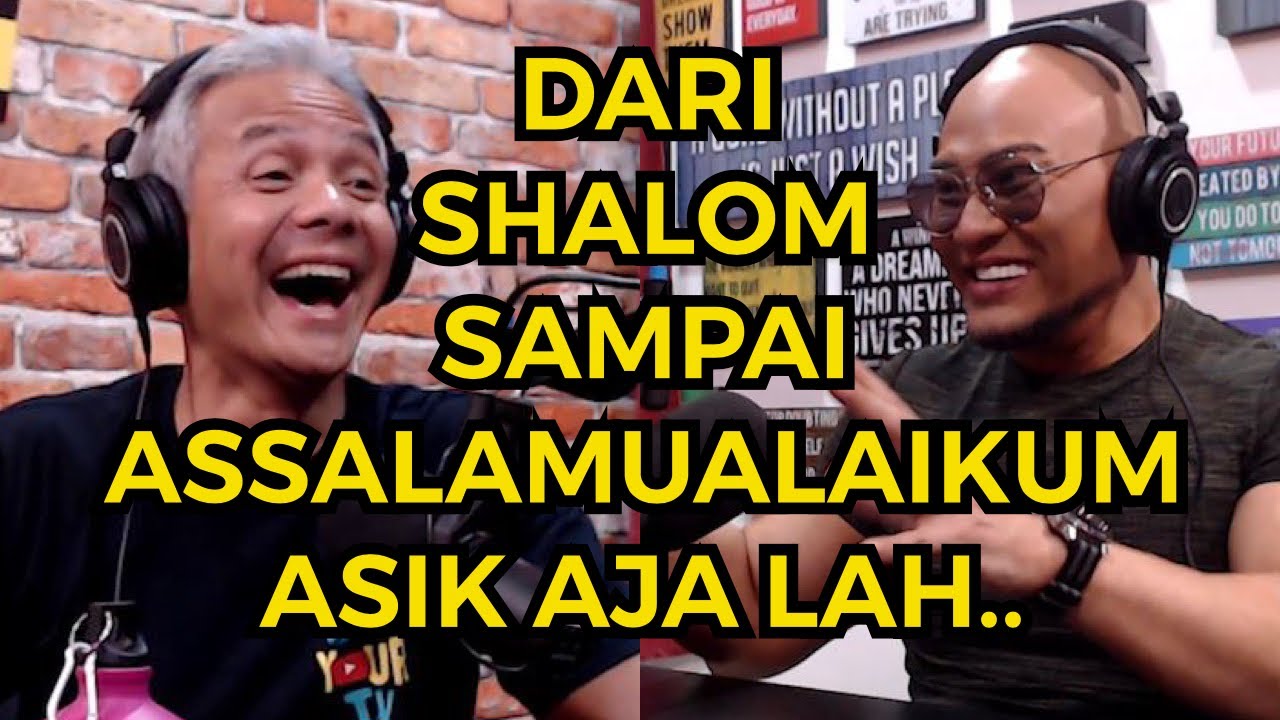 GANJAR PRANOWO, DARI SALAM LINTAS AGAMA HINGGA DOA PASTOR - YouTube