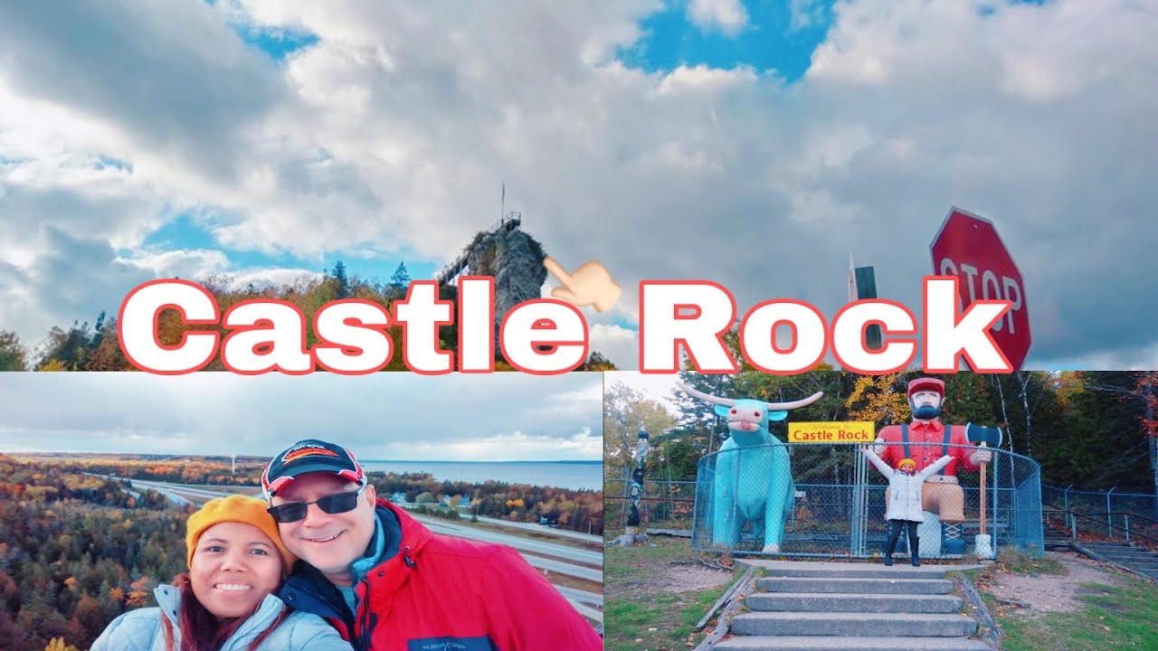 I'm on the top of the world looking "Castle Rock" Upper Peninsula of ...