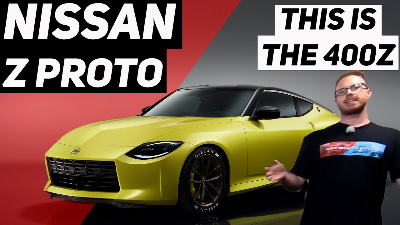 Nissan Z Proto Debuts! This Is What the New 400Z Looks Like - YouTube