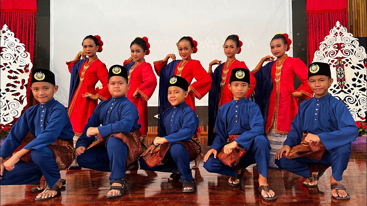 Rampaian Melayu: Selendang Kasih oleh SK Nanga Meluan, PPD Julau - YouTube