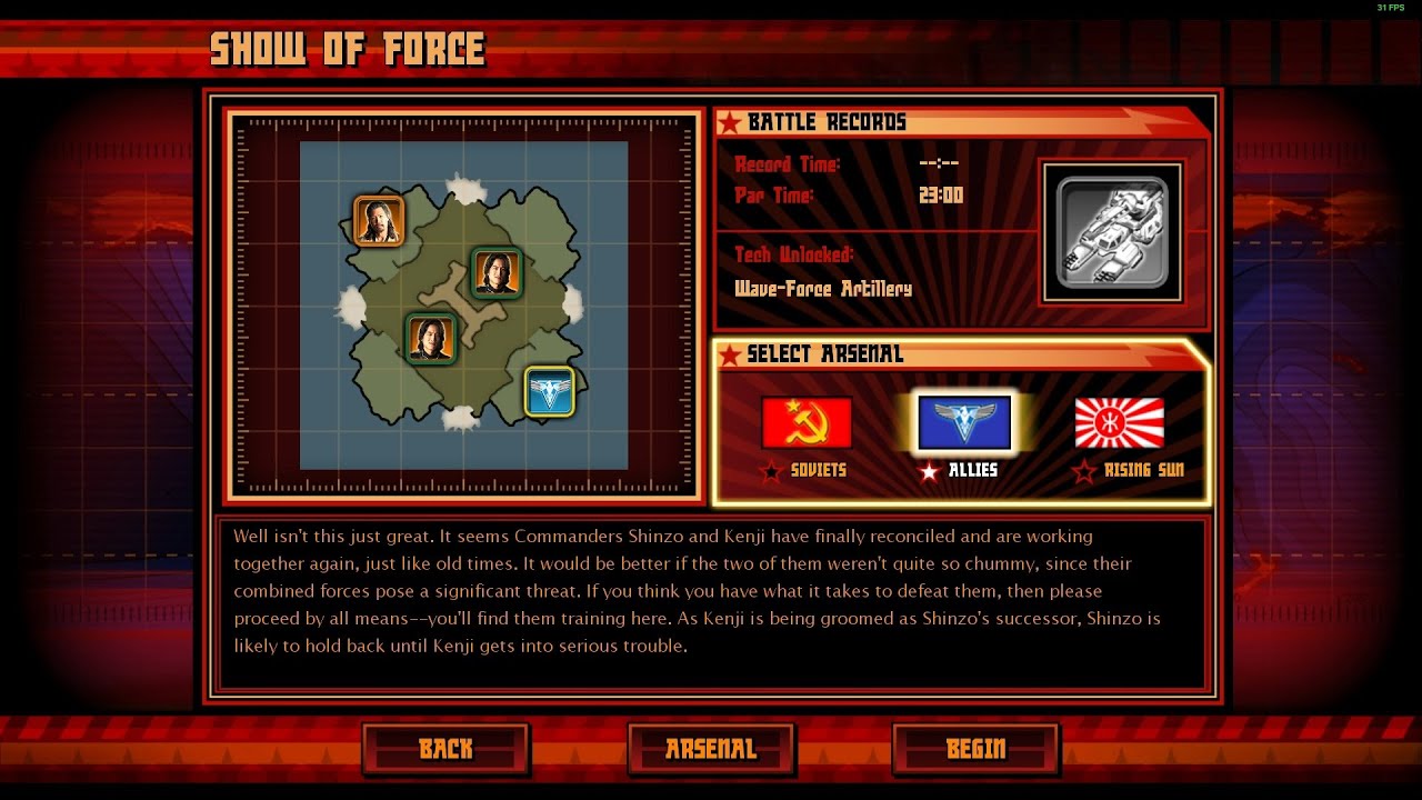 Command And Conquer Red Alert 3 Uprising # Show of Force - YouTube