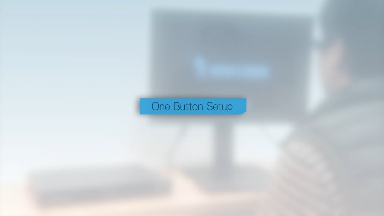 One Button Setup - YouTube