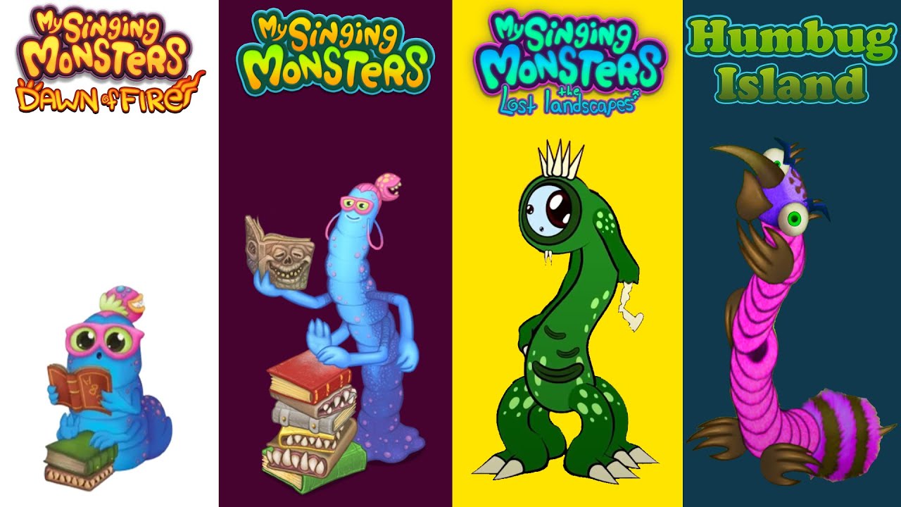 Dawn Of Fire Vs My Singing Monsters Vs The Lost Landscapes Vs Humbug Island | Redesign ...
