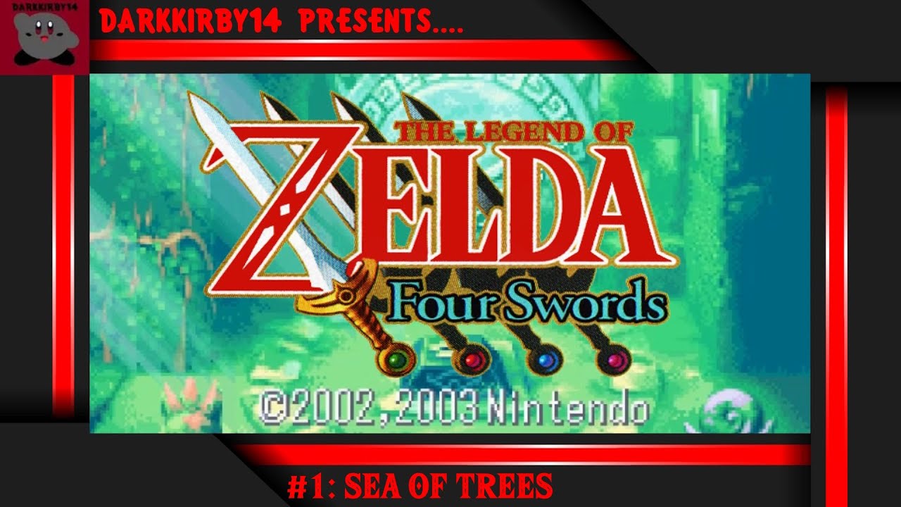 The Legend Of Zelda: Four Swords(GBA) #1: Sea Of Trees - YouTube