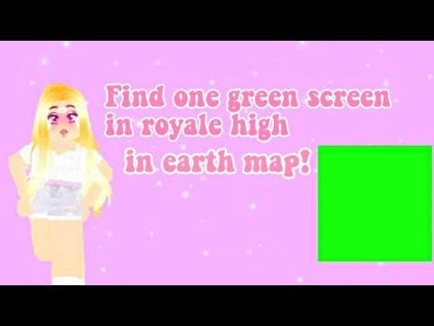Top one Green Screen in Royale high at Earth !! - YouTube