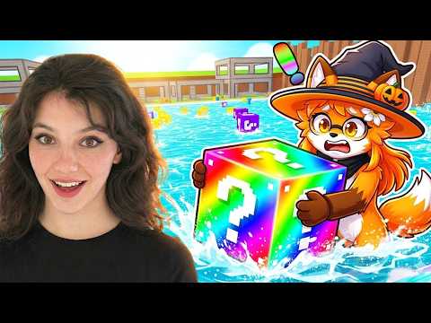 Bir Rahat Bırakmıyorlar! Roblox Lucky Block Fishing Oynadım!