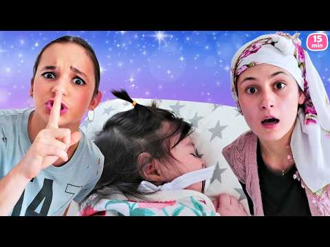 Reyhan Abla bebeği uyutmaya çalışırken Asu Ela geliyor. Eğlenceli video.