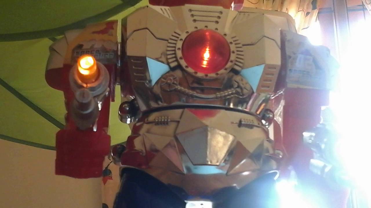 Mainan robot space warrior x - YouTube