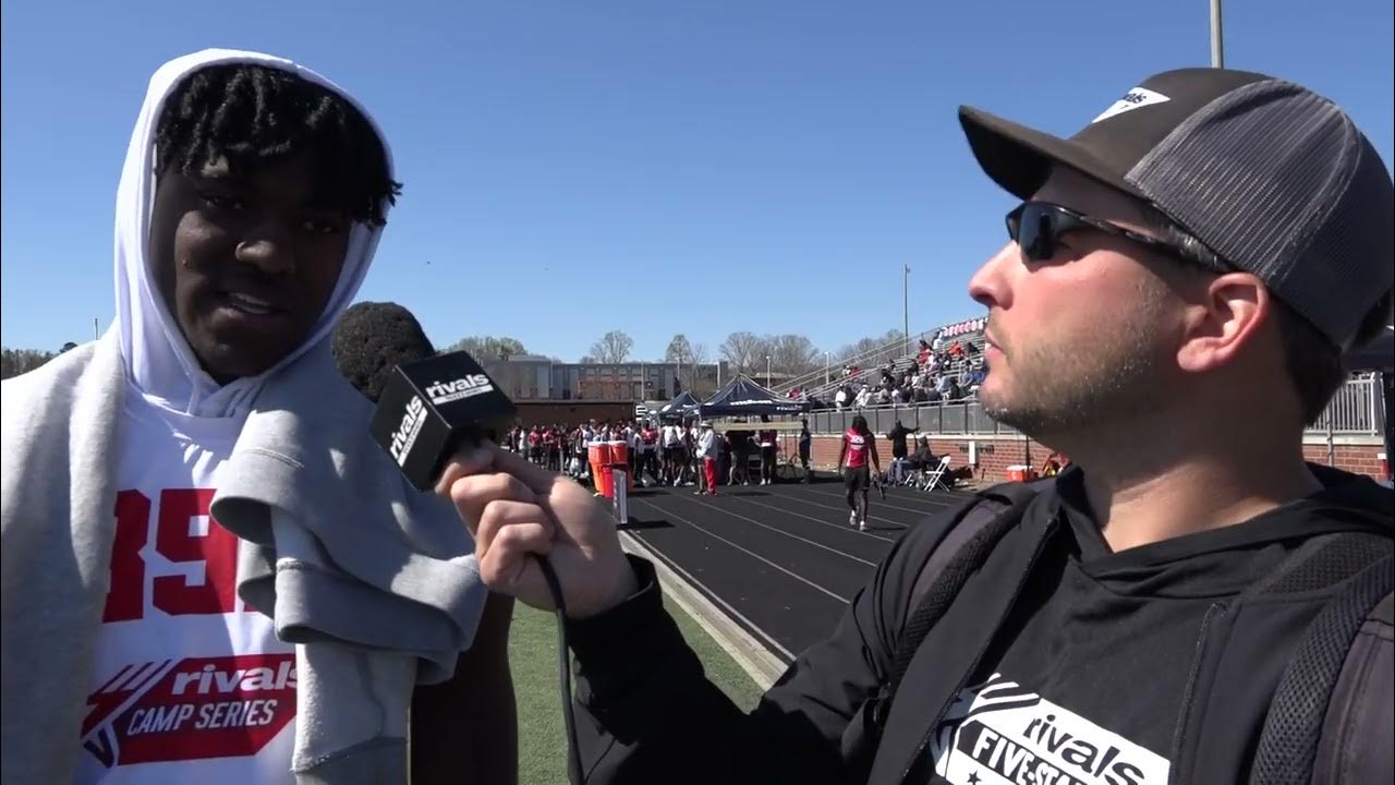Interview with four-star WR Noah Rogers - YouTube