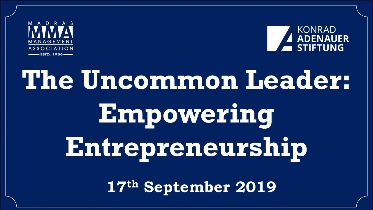 The Uncommon Leader: Empowering Entrepreneurship - YouTube