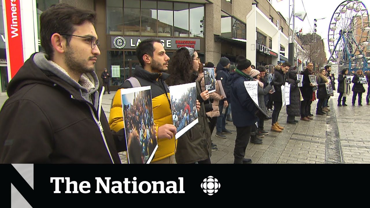 Syrian Canadians plead for aid for earthquake survivors - YouTube