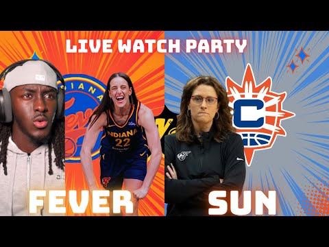 Caitlin Clark Vs Stephanie White! Indiana Fever Vs Connecticut Sun Watch Party