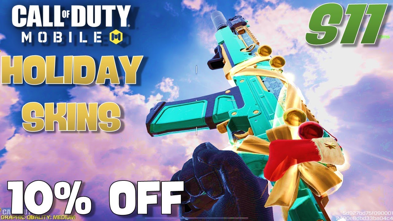 COD Mobile HOLIDAY SKINS ARE 10% OFF - YouTube
