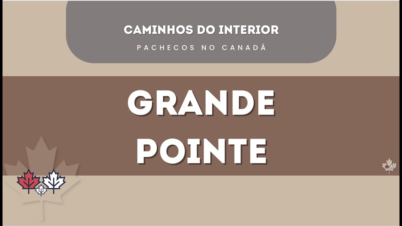 Grande Pointe #manitoba #caminhosdointerior - YouTube