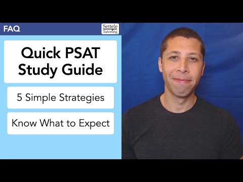 Quick PSAT Study Guide — 5 Simple Strategies - YouTube