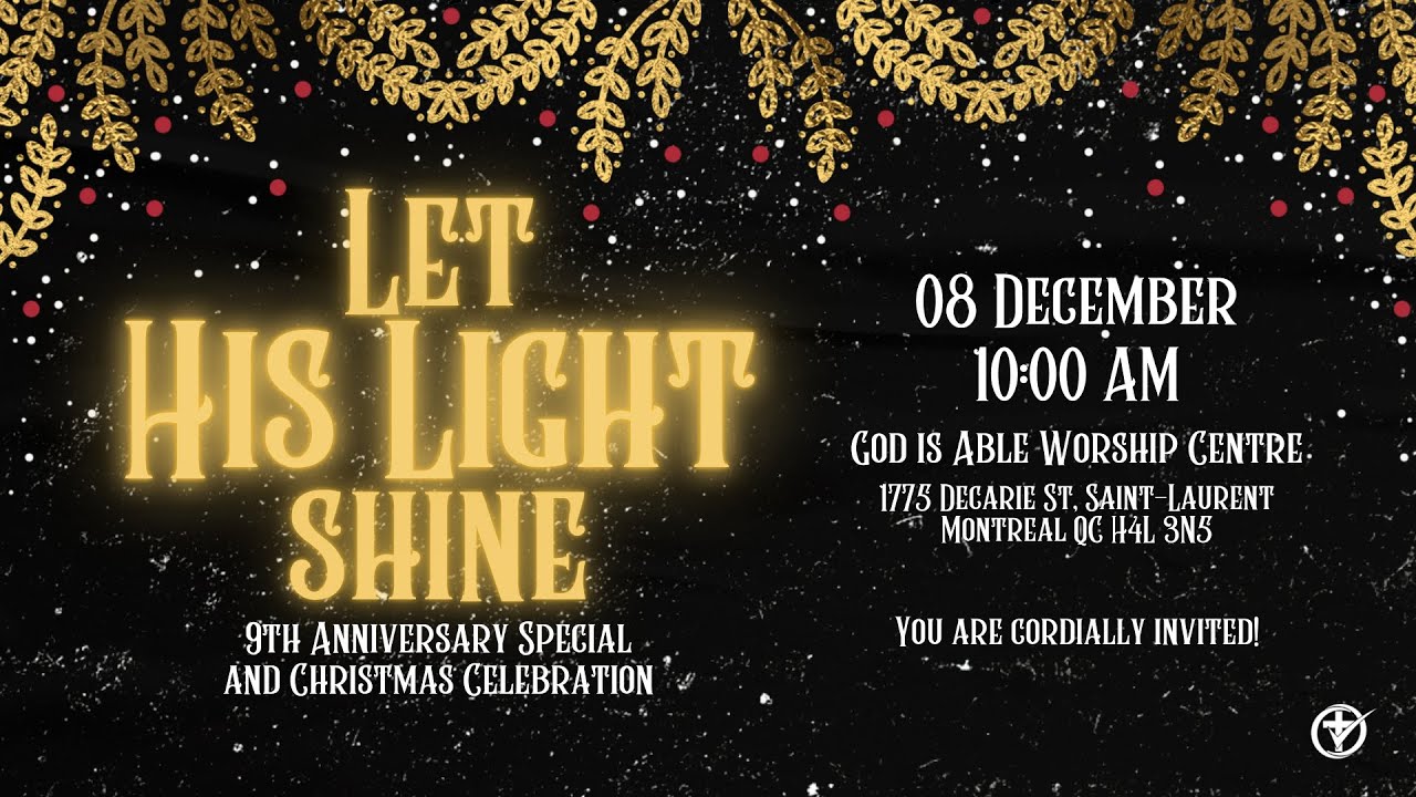 GIA 9th Church Anniversary | Dec. 8, 2024 - YouTube