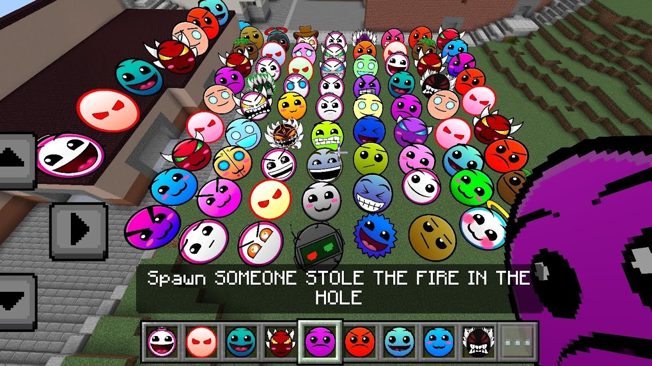 Geometry Dash Difficulty Faces | Custom Lobotomy Dash Nexbots Addon In ...