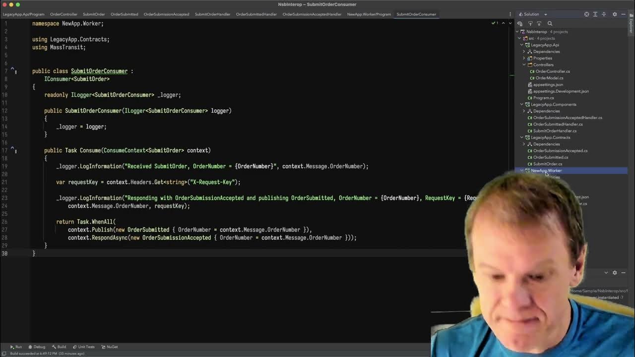 MassTransit - Easy Interoperability with NServiceBus - YouTube