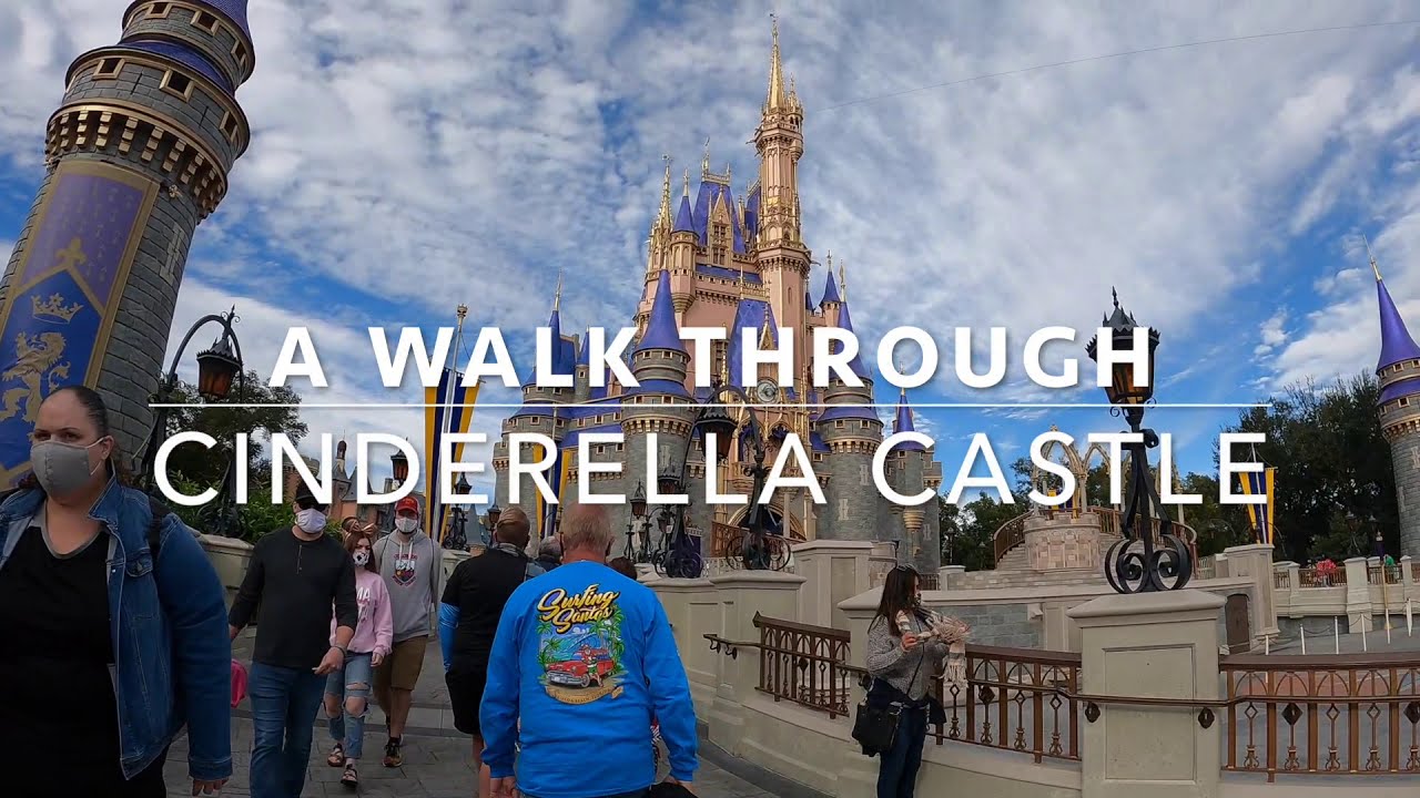 Cinderella's Castle new colors up close at Disney's Magic Kingdom ...