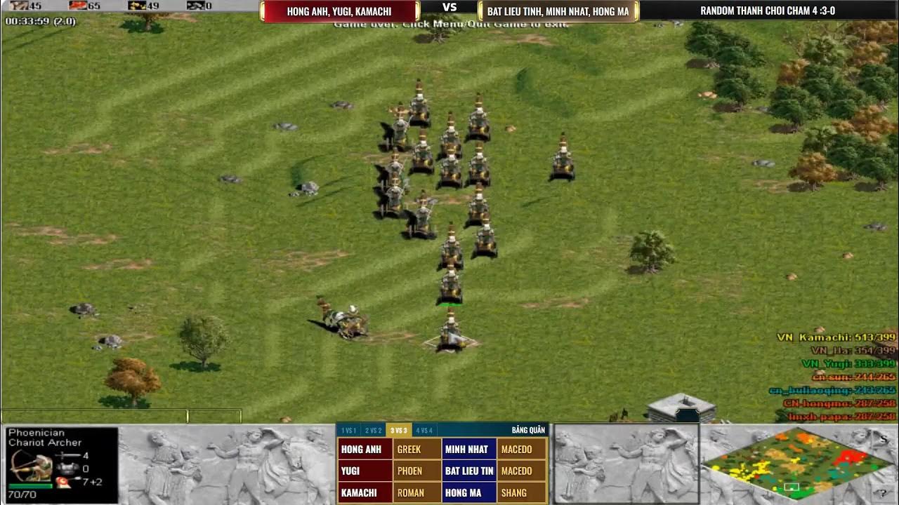 AOE || 33 Thành Chòi || VN vs CHINA ngày 16/2/2024 - YouTube