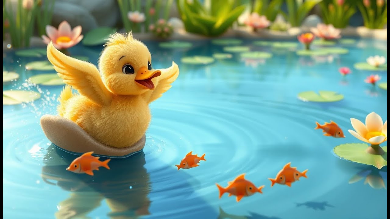 Baby Duck’s Quacky Adventure | Popular Nursery Rhyme & Lyrics for Kids ...