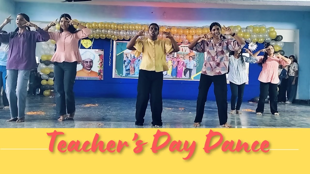 Dance on the teacher's day - YouTube