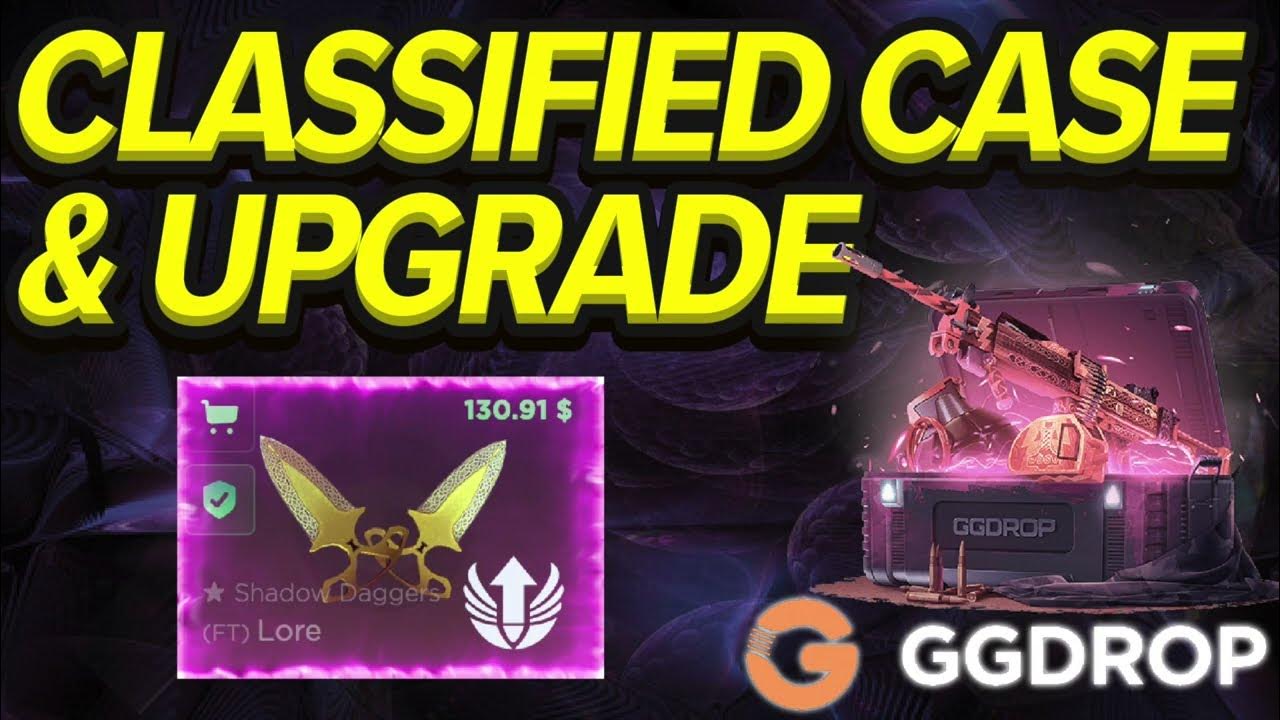 GG DROP UPGRADE Knife Shadow Daggers Lore GGDROP CASE OPENING | GGDROP PROMO CODE "WAR11" +11% ...