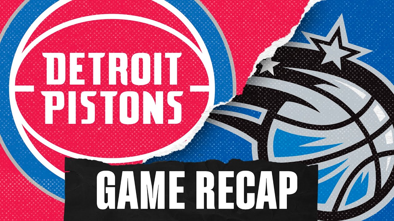 Game Recap - Pistons vs Magic - 2-12-20 - YouTube