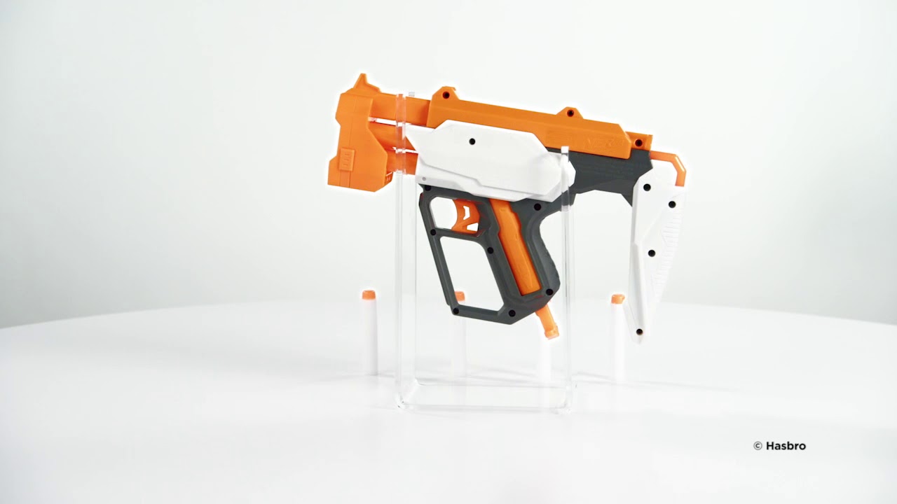 NERF Modulus - Stockshot Blaster - 360 Degree - YouTube