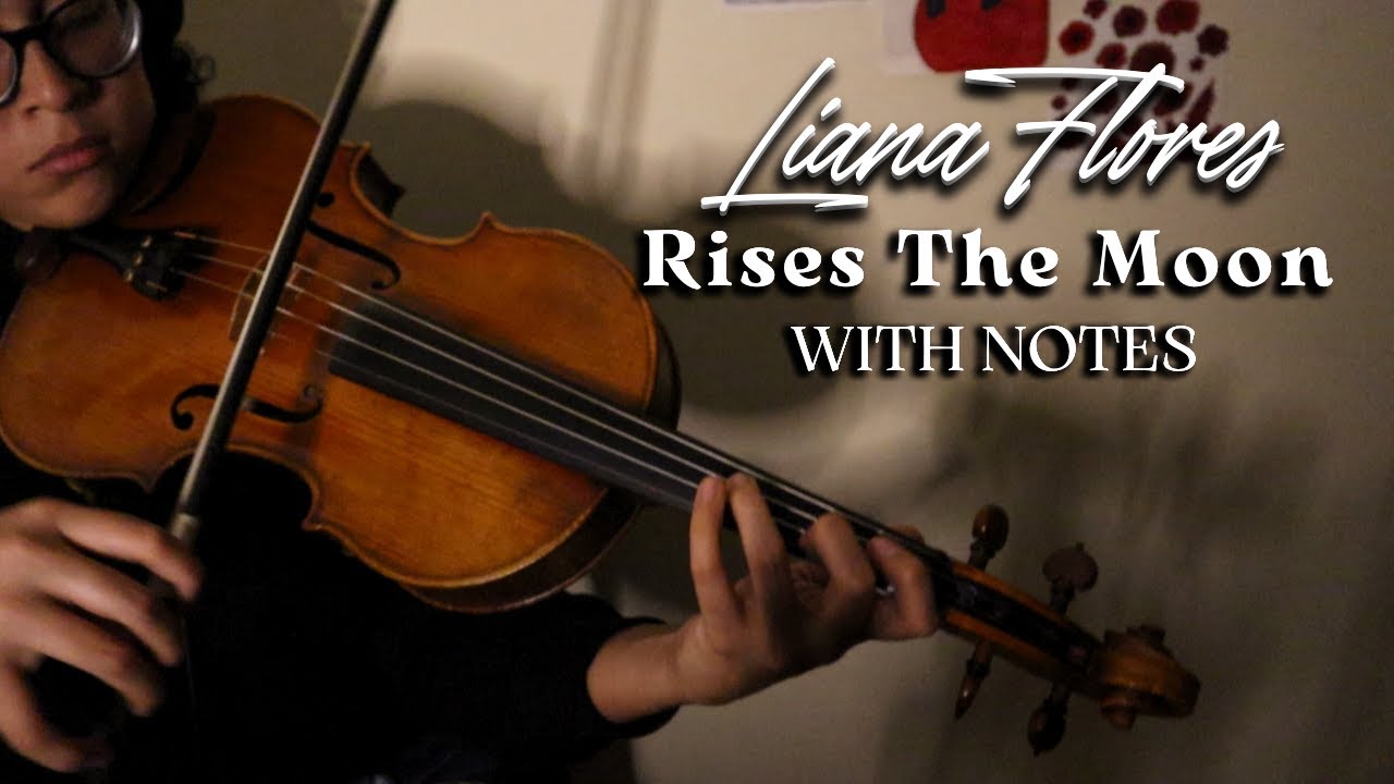 rises the moon - Liana Flores - Free Sheet Music | With Notes - YouTube
