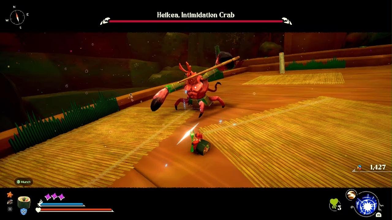 Another Crab's Treasure: Heikea, Intimidation Crab! - YouTube