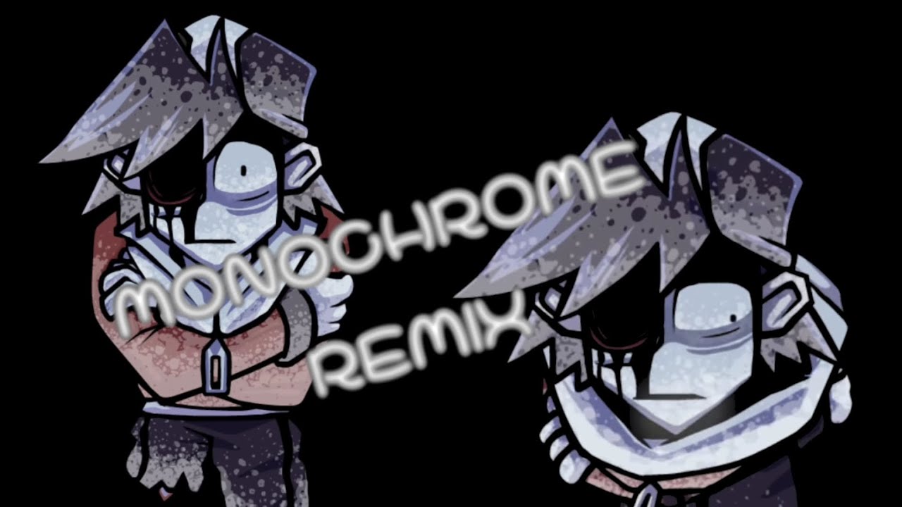 FNF VS Mount Silver | FNF Hypno's lullaby || MONOCHROME REMIX - YouTube ...