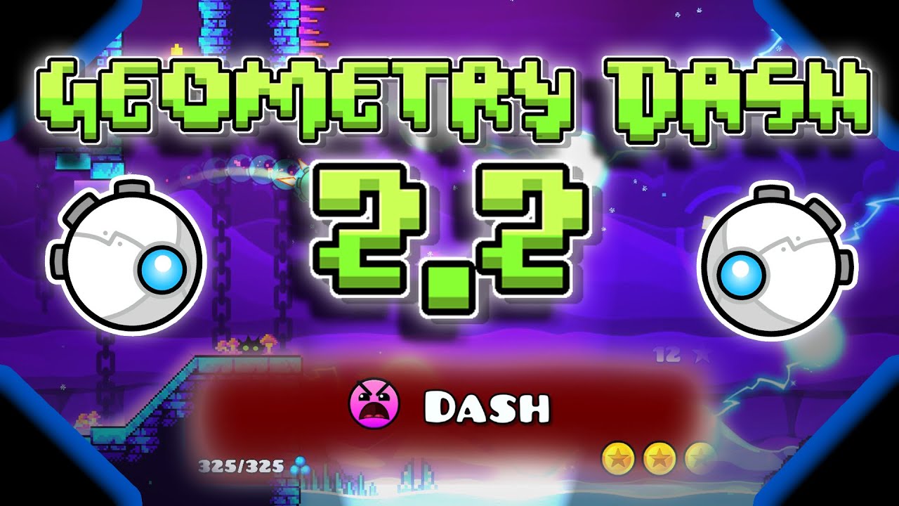 JUEGO EL NUEVO GEOMETRY DASH 2.2!! 🤩🔥 | DASH 100% | GamesLans 🎮 | #viral #geometrydash #level # ...